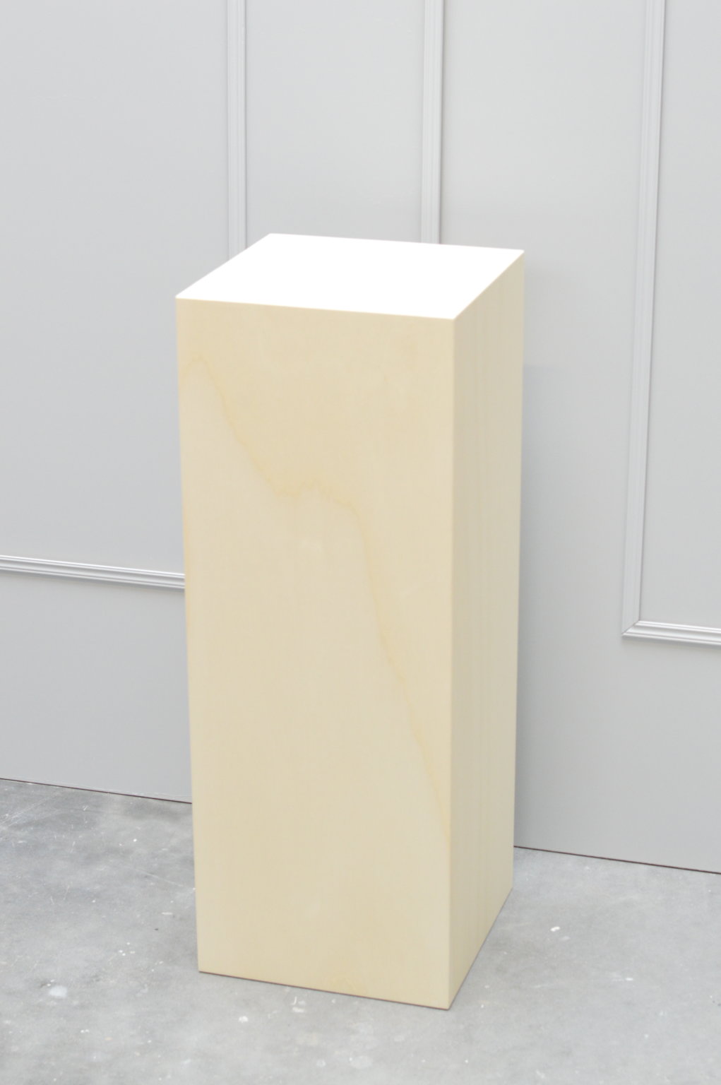 Wooden plinth | pedestal | light weight | poplar wood