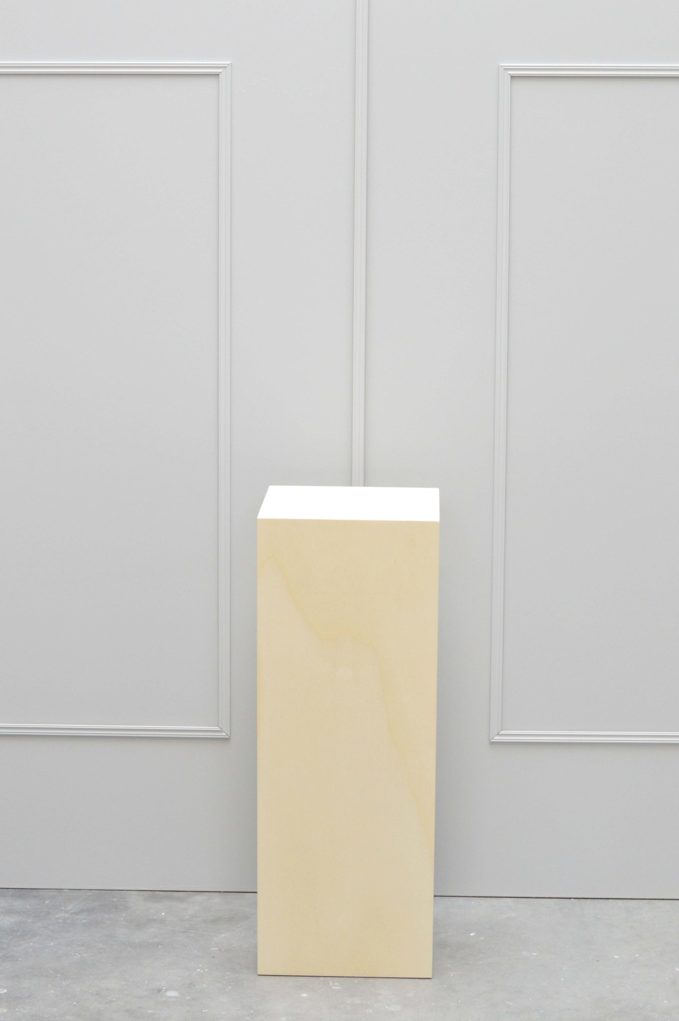 Wooden plinth | pedestal | light weight | poplar wood