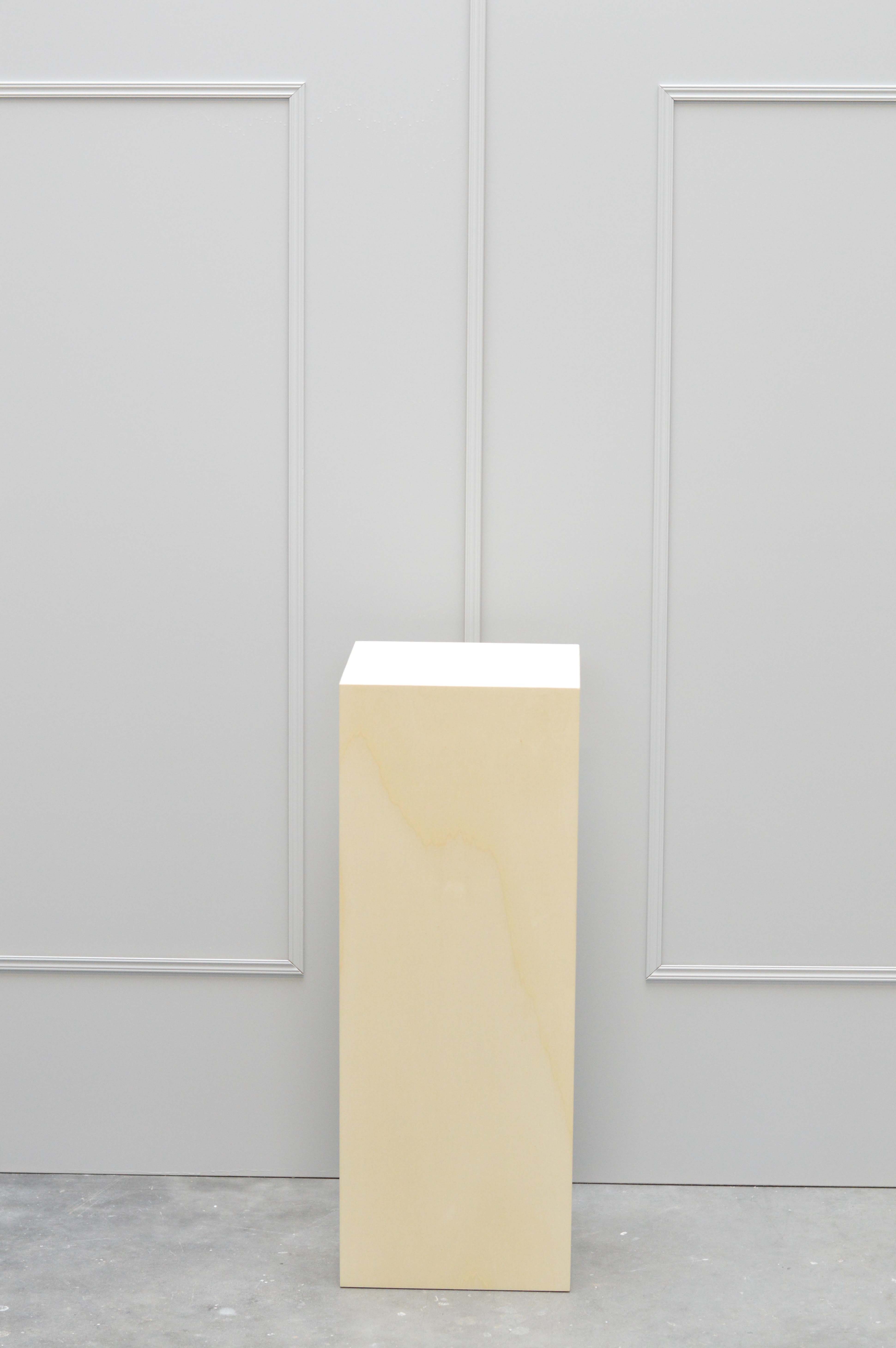 Wooden plinth | pedestal | light weight | poplar wood
